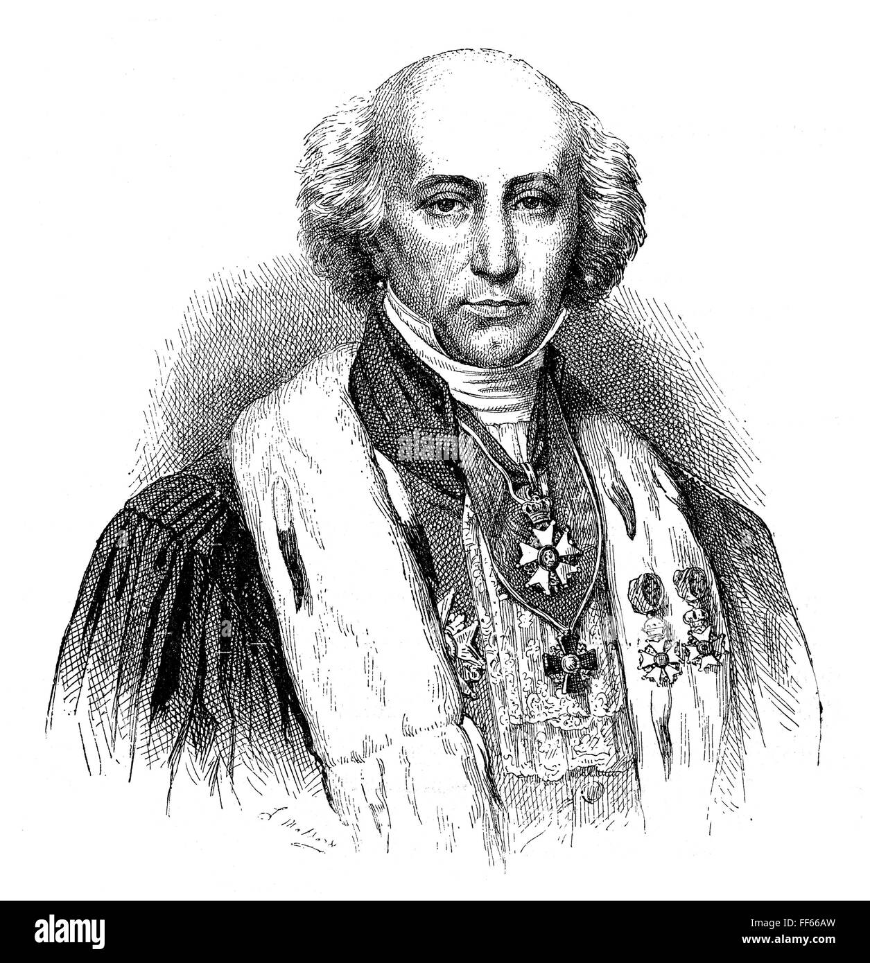 MATTHIEU ORFILA (1787-1853). /nFrench chemist. Wood engraving, French ...