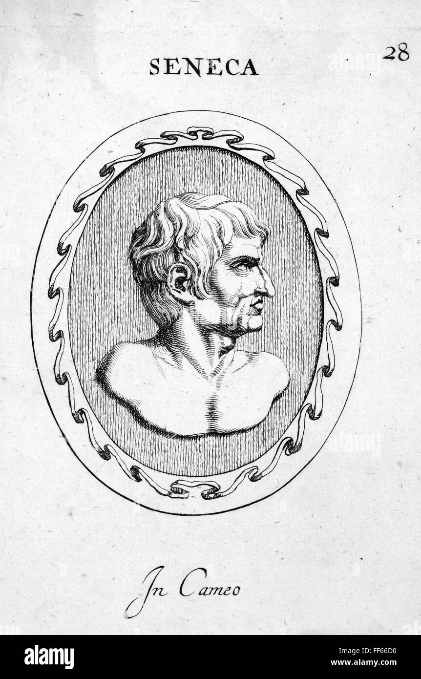 LUCIUS ANNAEUS SENECA /n(c4 B.C.-65 A.D.). Roman statesman and ...