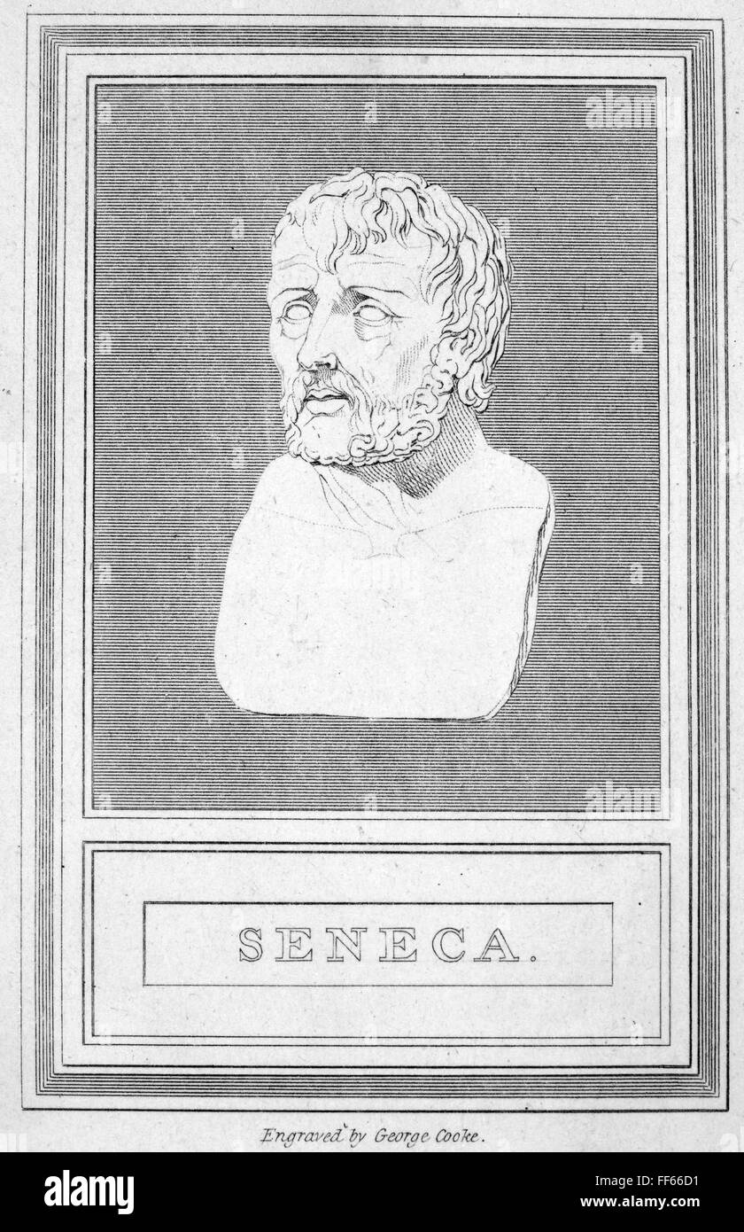 LUCIUS ANNAEUS SENECA /n(c4 B.C.-65 A.D.). Roman statesman and ...