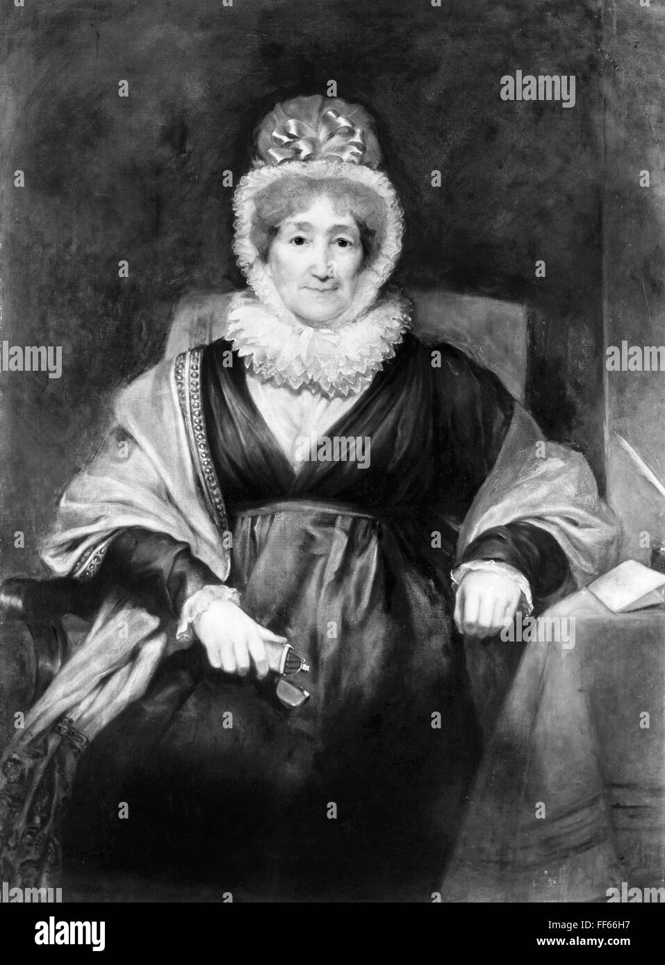 HANNAH MORE (1745-1833). /nEnglish religious writer. Oil on canvas ...