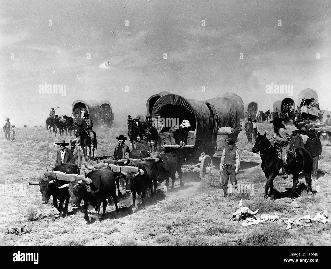 FILM STILL: WAGON TRAIN. /nStill from the 20th-Century Fox motion ...