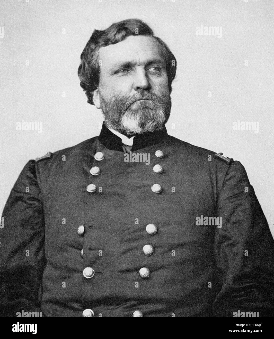 GEORGE HENRY THOMAS /n(1816-1870). American Union army officer and commander. Photograph, mid ...
