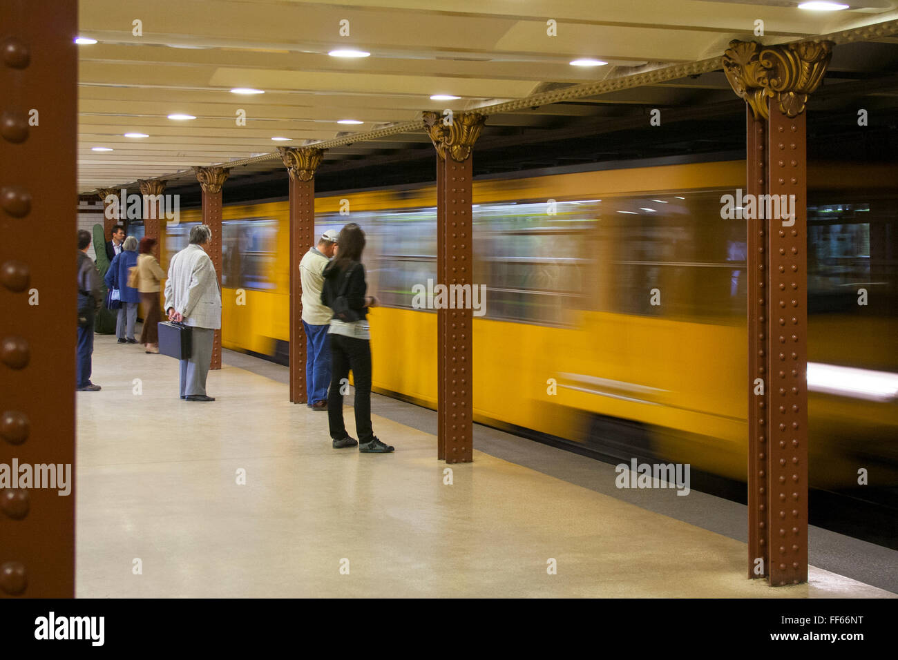 The Budapest Metro, the world's second oldest underground railway ...
