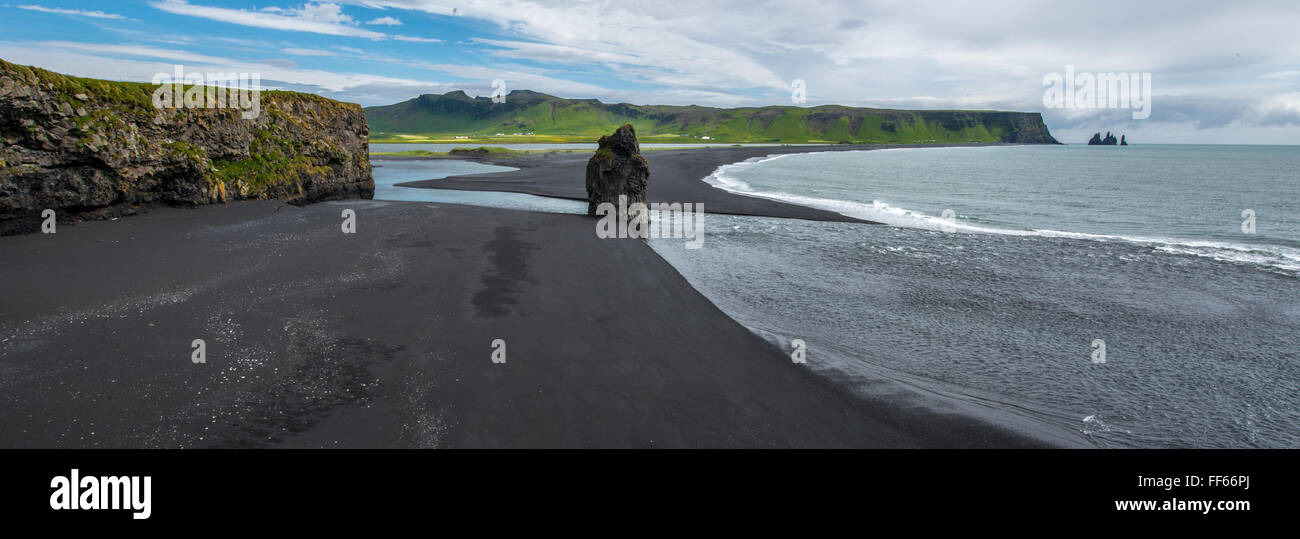 Dyrholaey Beach and Cliffs, south of Iceland Stock Photo - Alamy