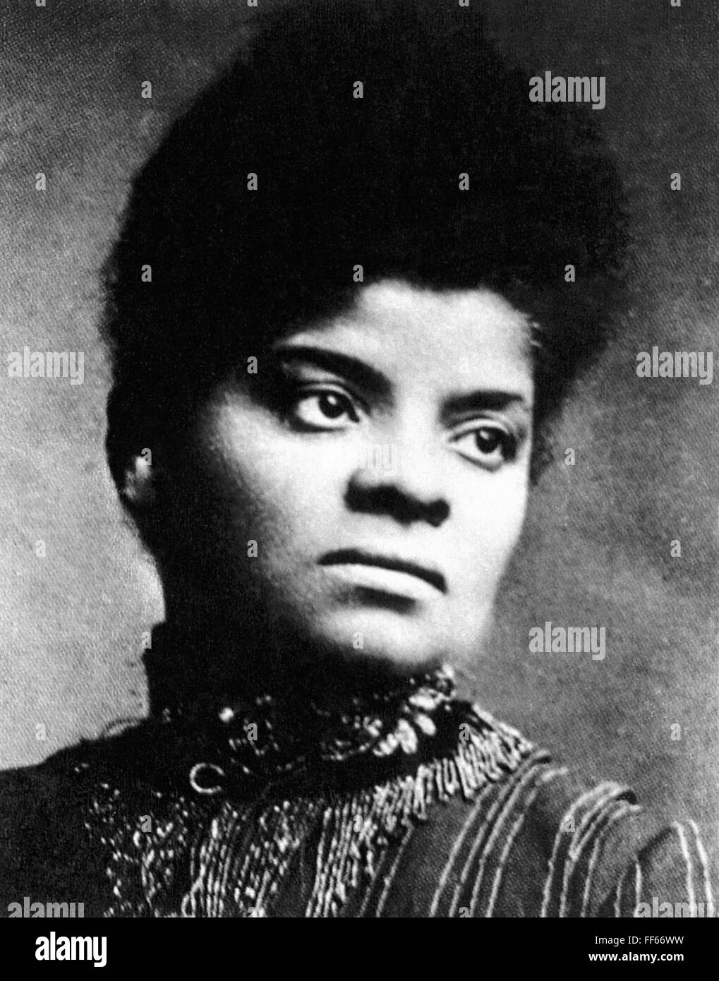 IDA B. WELLS (1862-1931). /nAmerican journalist and reformer. Undated ...