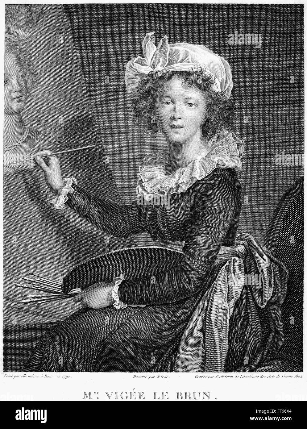 ELISABETH VIGEE-LEBRUN /n(1755-1842). Marie Louise Elisabeth VigΘe ...