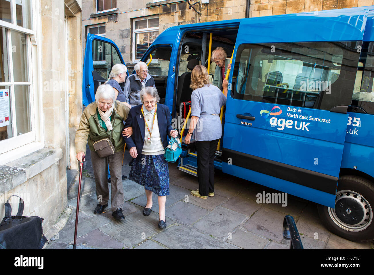 Minibus for the elderly hi-res stock photography and images - Alamy