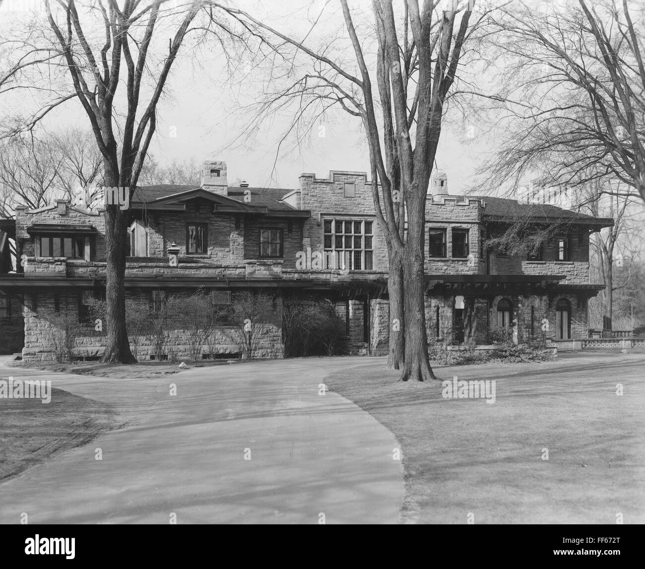 HENRY FORD MANSION./nFair Lane, Henry Ford's 15th and final home on a ...