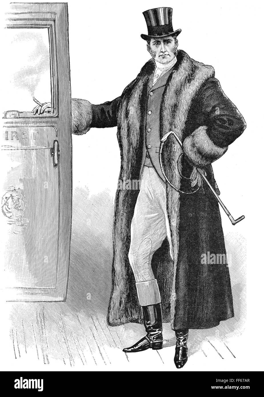 MEN'S FASHION, 1894. /nWood engraving, English, 1894 Stock Photo - Alamy