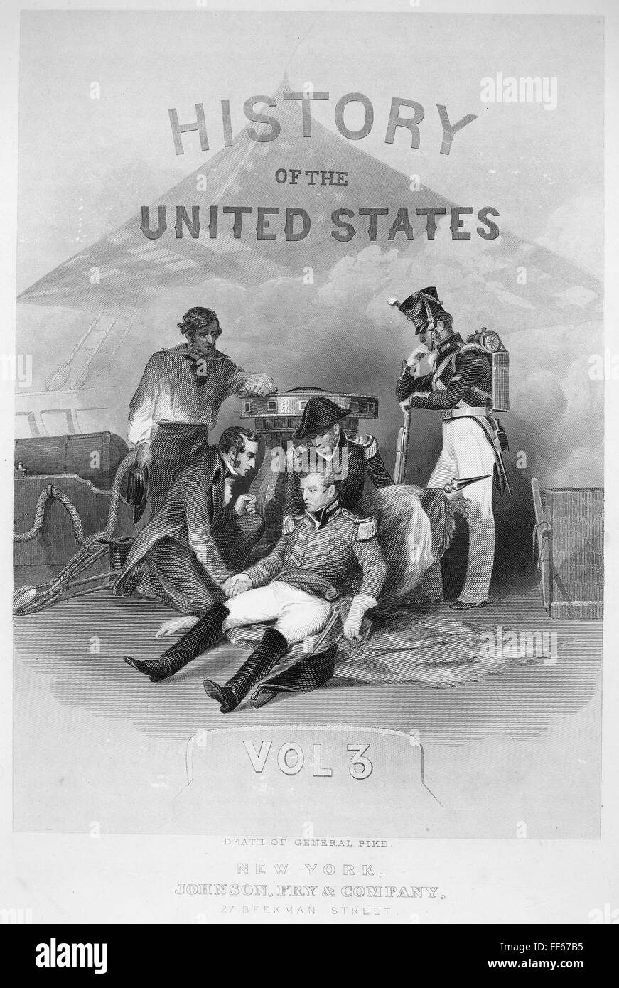 ZEBULON MONTGOMERY PIKE /n(1779-1813). American army officer and ...