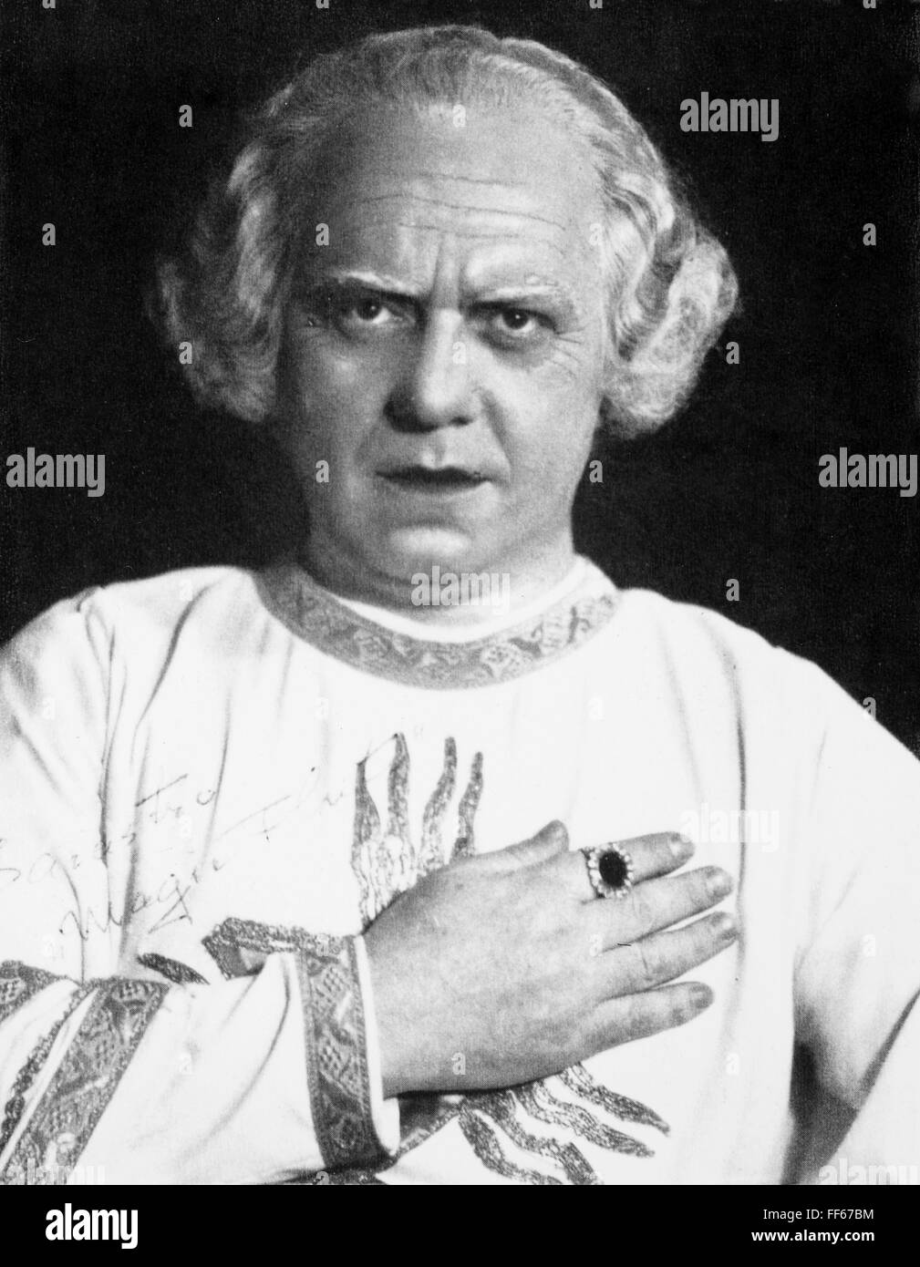 ALEXANDER KIPNIS /n(1891-1978). Ukrainian operatic basso. Photographed ...