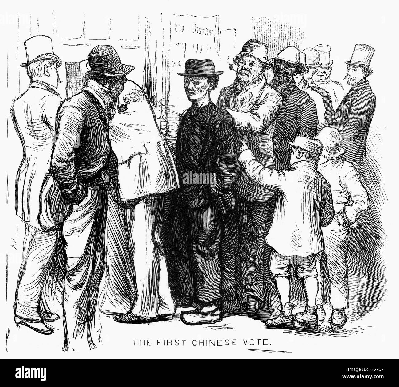 CHINESE IMMIGRANTS VOTING. /nChinese voting in New York City during the ...