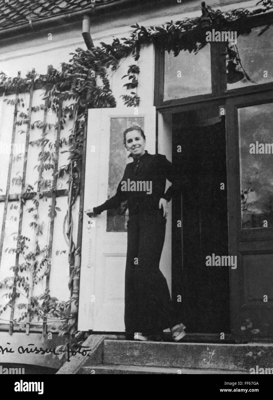 ISAK DINESEN (1885-1962). /nPseudonym of Karen Blixen. Danish writer ...