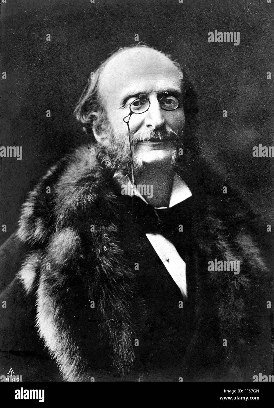 JACQUES OFFENBACH (1819-1880). /nFrench composer Stock Photo - Alamy
