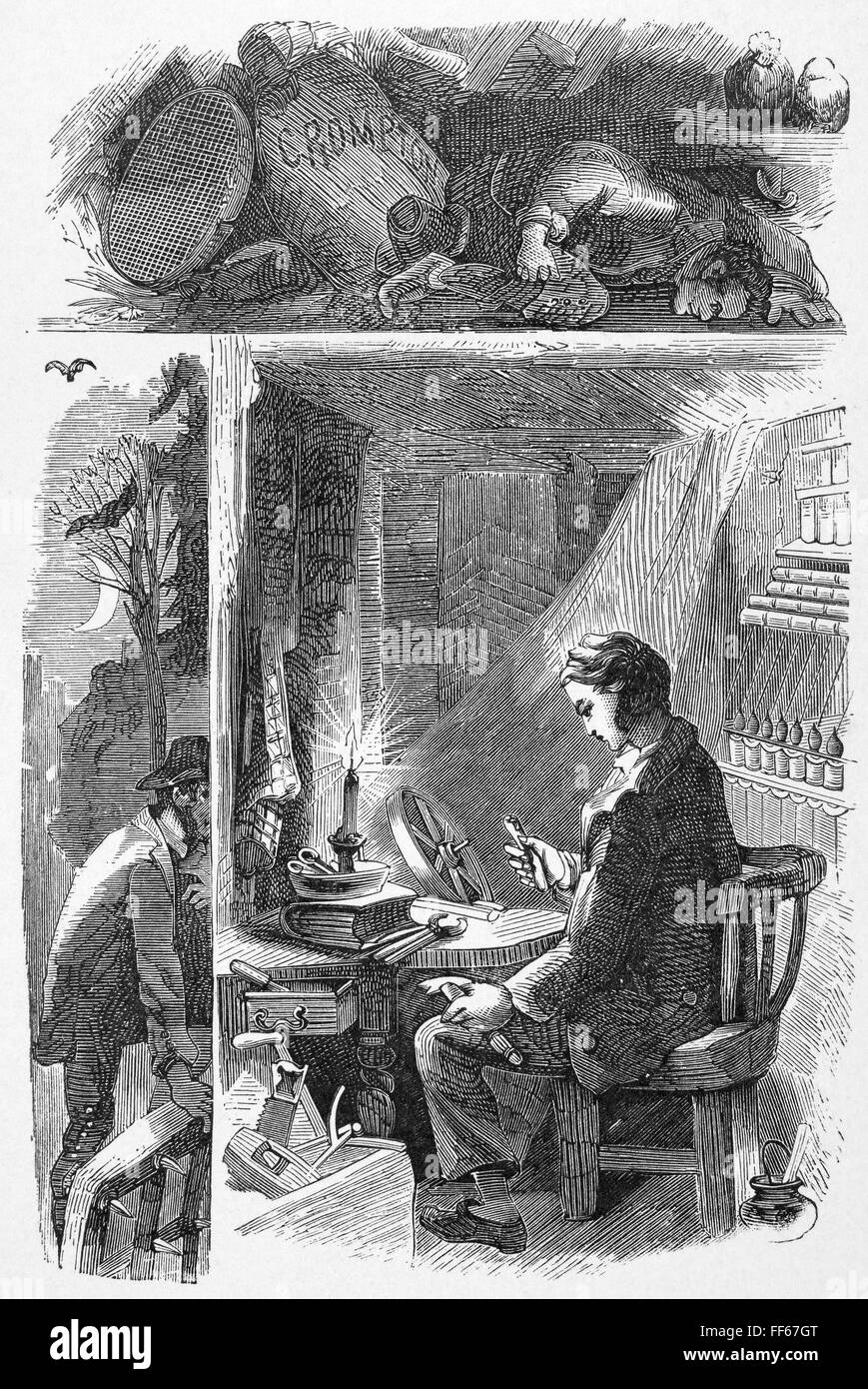 SAMUEL CROMPTON (1753-1827). /nEnglish inventor. Samuel Crompton ...