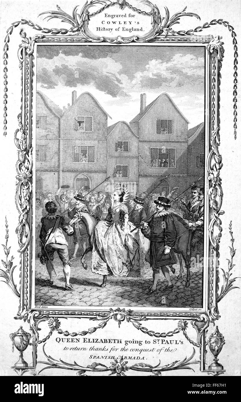 ELIZABETH I (1533-1603). /nQueen of England and Ireland, 1558-1603. In ...