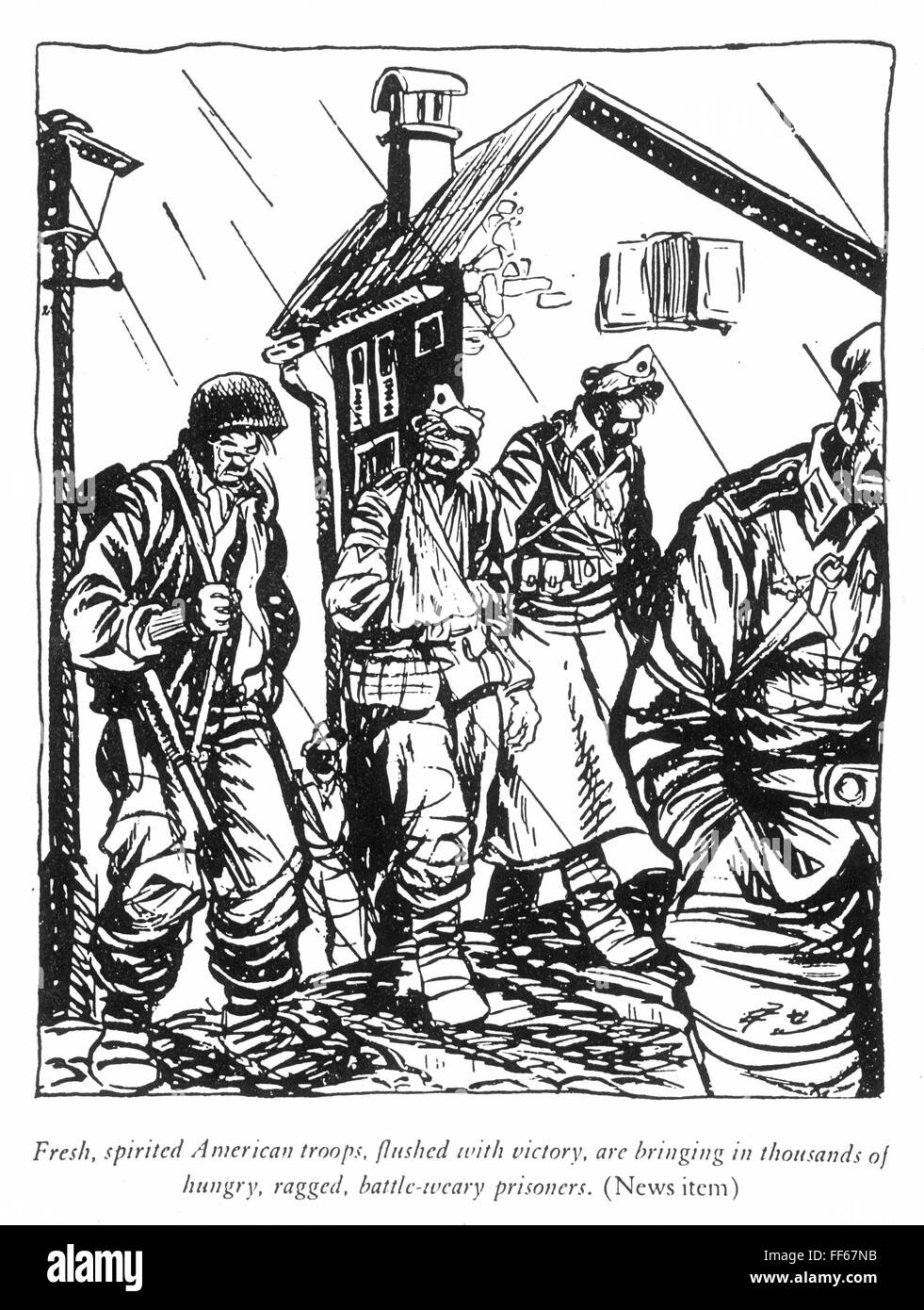 WORLD WAR II: CARTOON. /nThe cartoon for which 23-year-old Sergeant ...