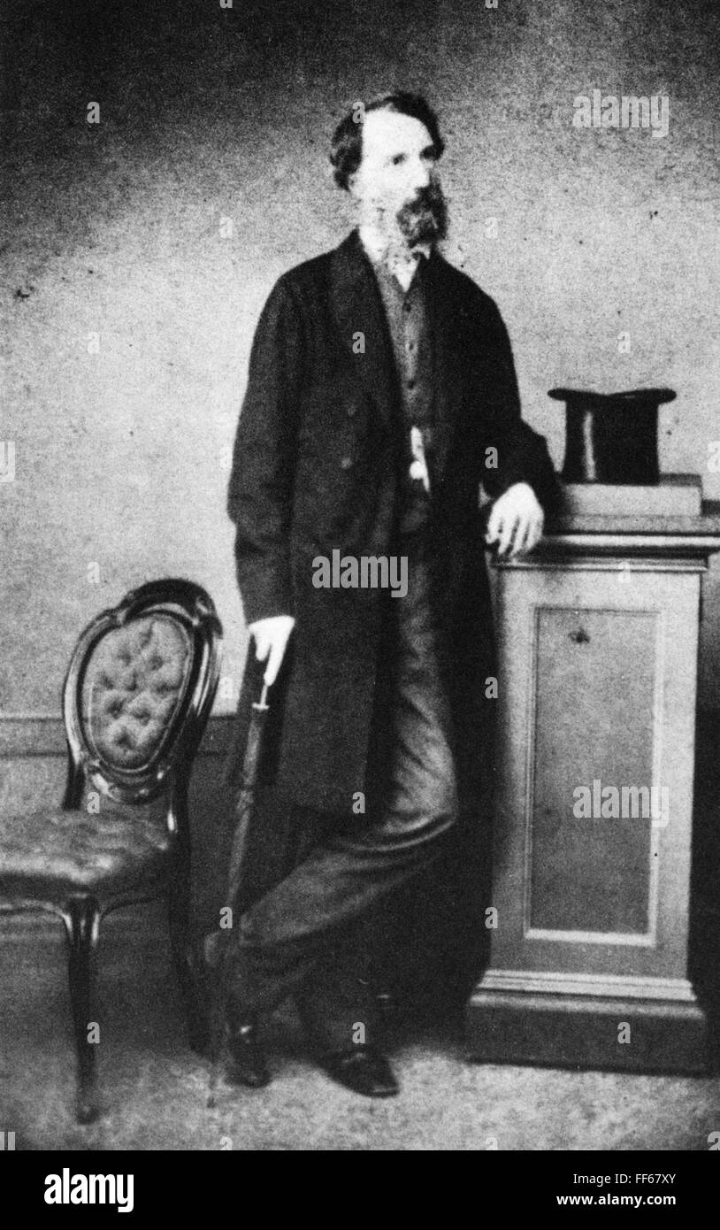 EDWARD J. EYRE (1815-1901). /nEnglish explorer and colonial governor ...