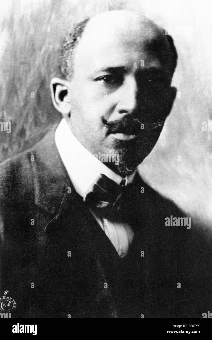 WILLIAM E.B. DU BOIS /n(1868-1963). American educator, editor and ...