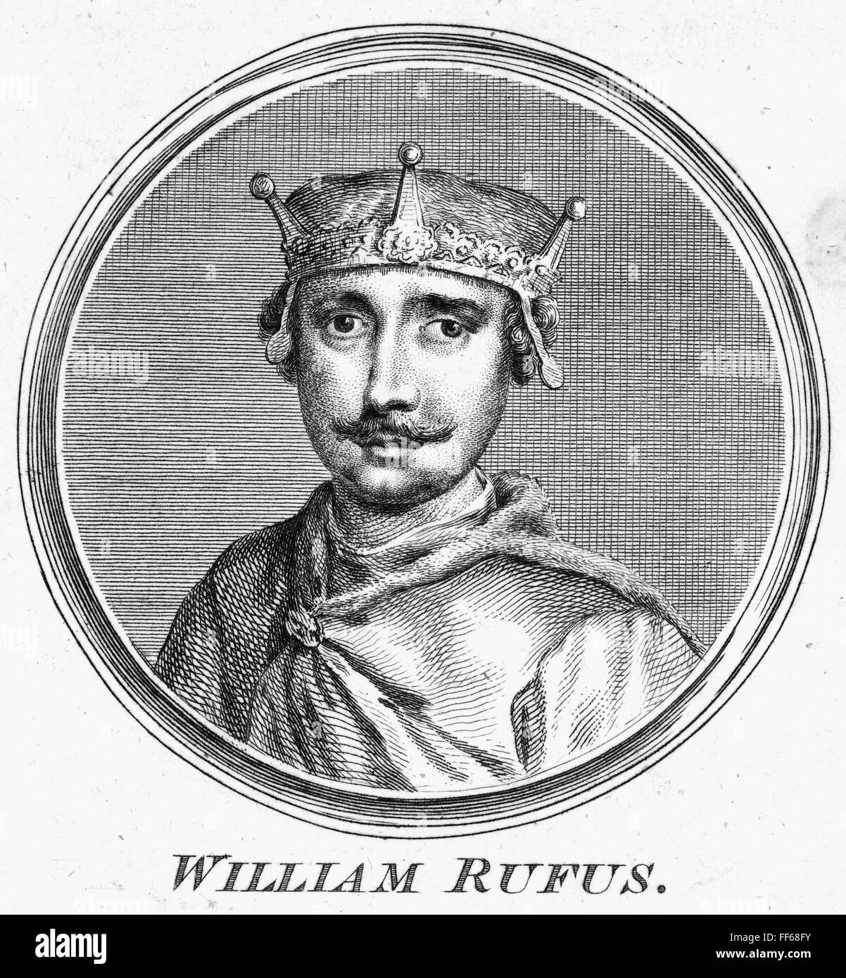 WILLIAM II (1056-1100). /nKing of England, 1087-1100. Called William ...