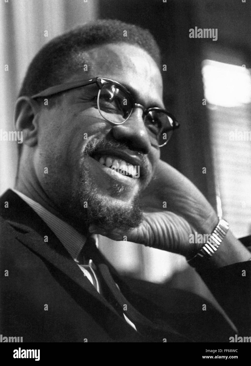 MALCOLM X (1925-1965). /nOriginally Malcolm Little. American religious ...