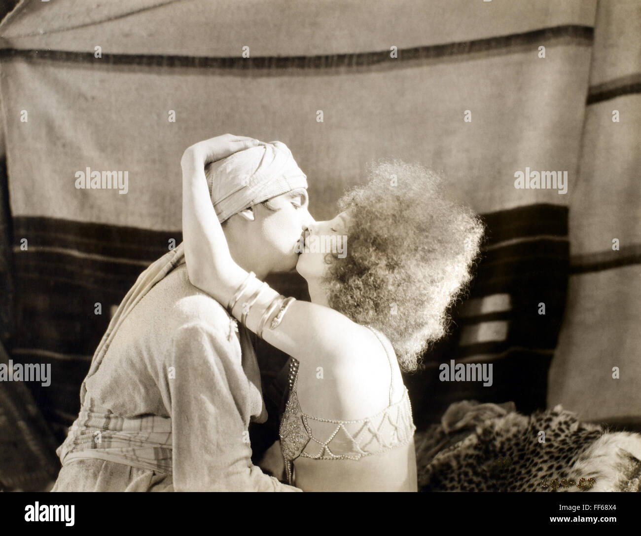 SILENT FILM STILL. /nJameson Thomas and Betty Blythe in a scene from ...