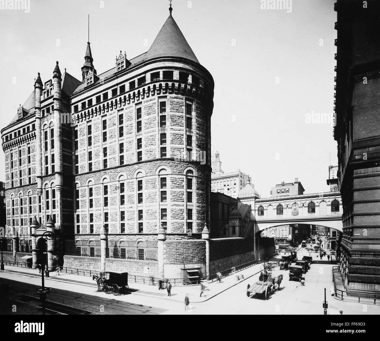 PRISONS: THE TOMBS, 1913. /nThe Tombs, New York City's main prison at ...