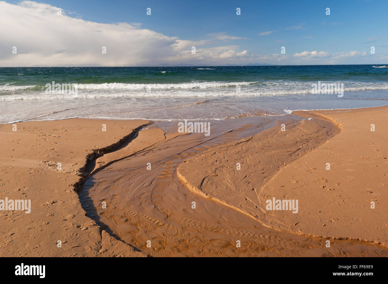 The beach at Hopeman - Moray, Scotland Stock Photo - Alamy