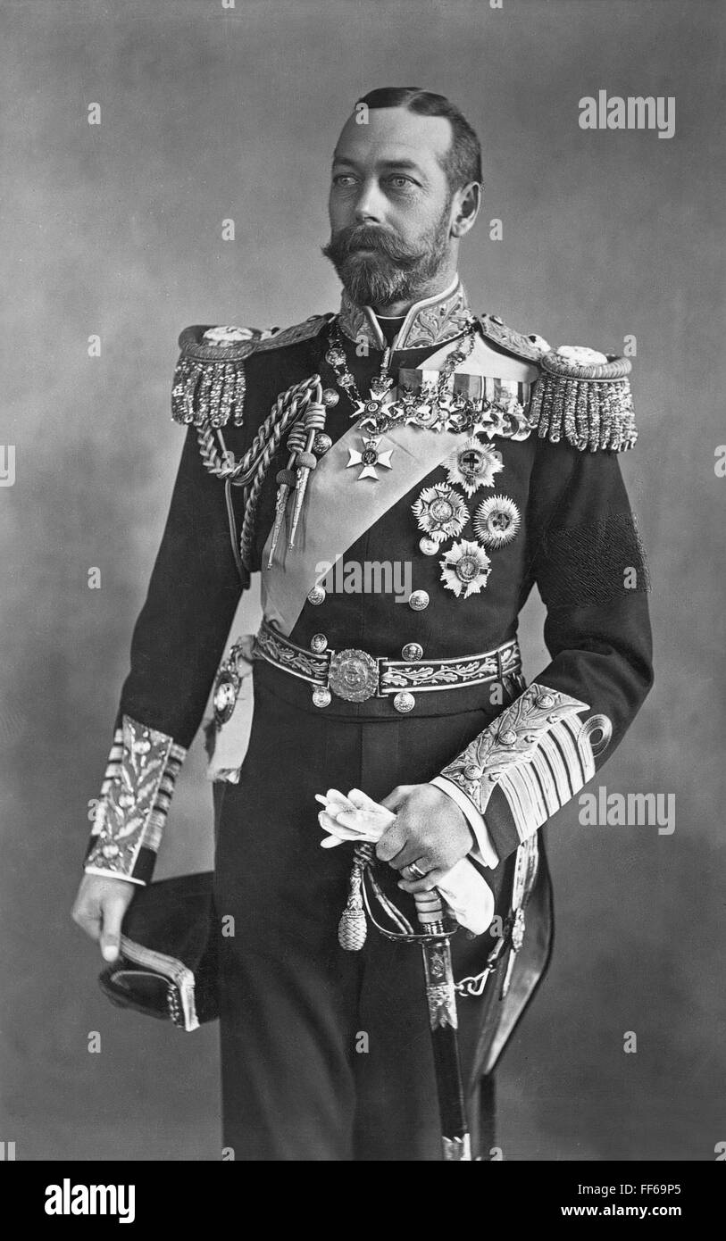 GEORGE V (1865-1936). /nKing of Great Britain, 1910-36 Stock Photo - Alamy