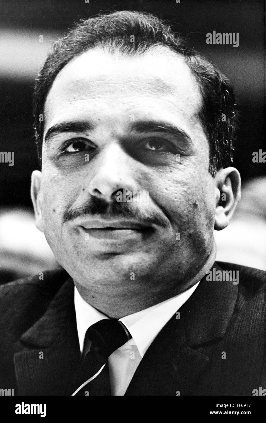HUSSEIN I (1935-1999). /nKing of Jordan, 1952-1999. Photographed 1967 ...