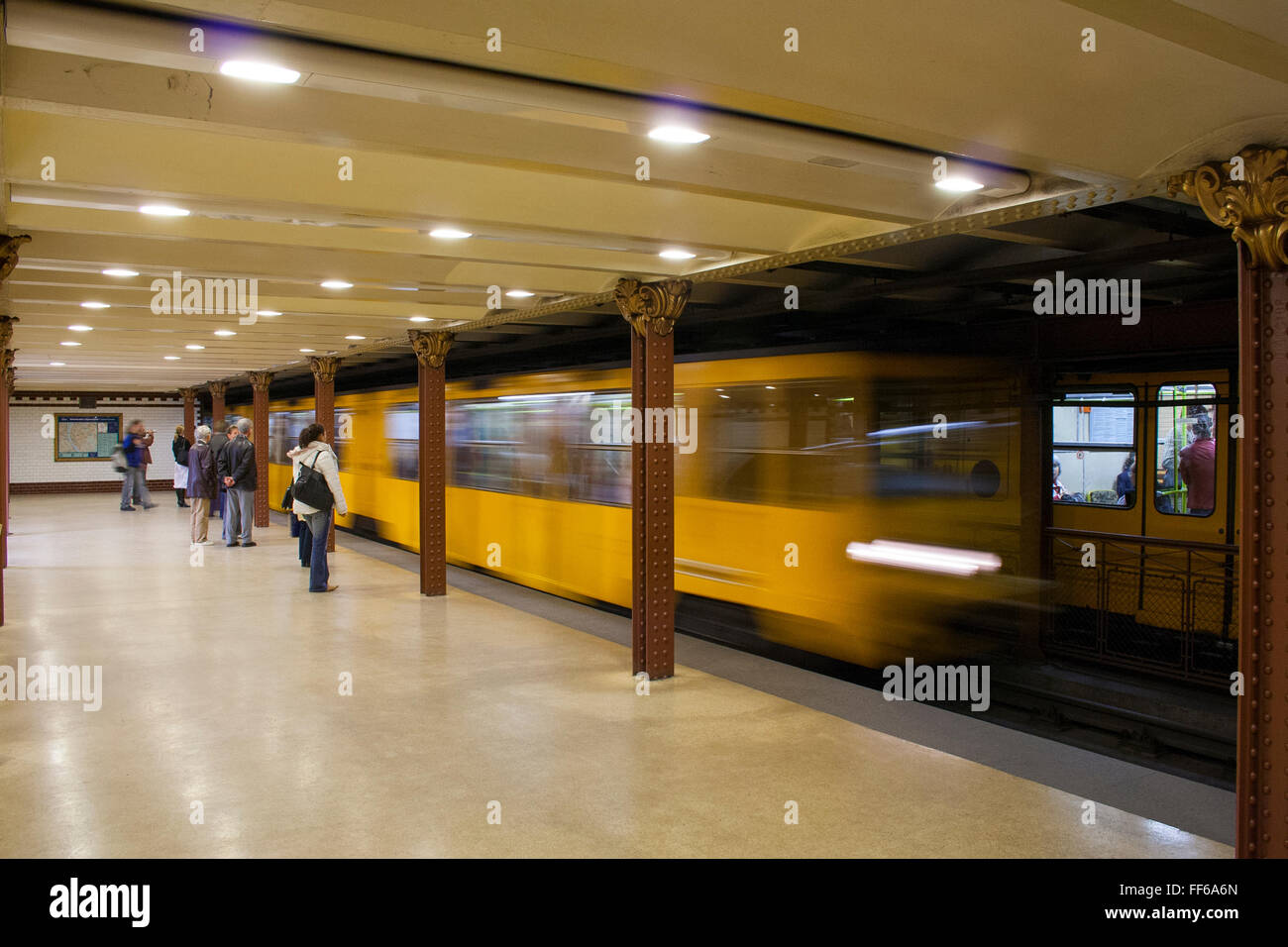 The Budapest Metro, the world's second oldest underground railway ...
