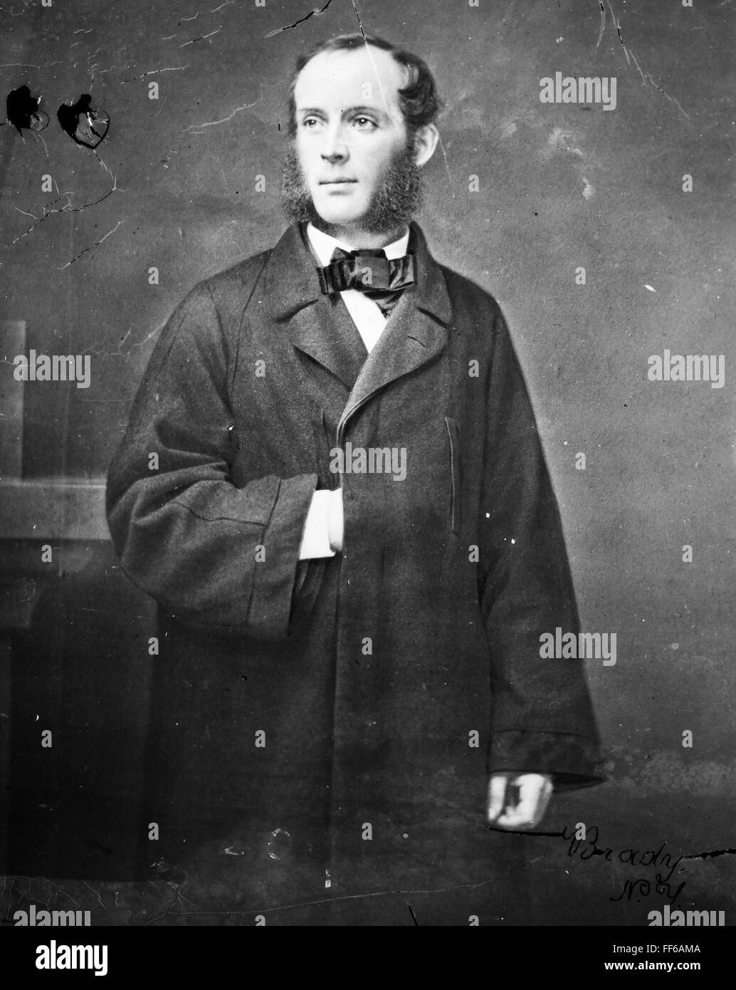 FREDERICK EDWIN CHURCH /n(1826-1900). American painter. Photograph by ...