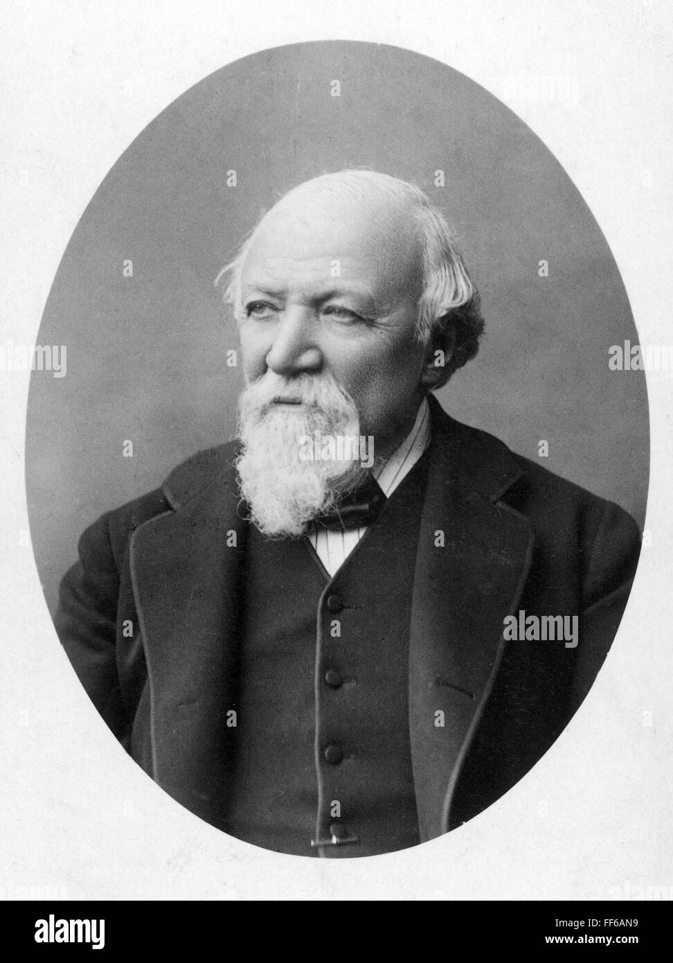 ROBERT BROWNING /n(1812-1889). English poet. Photographed c1885 Stock ...