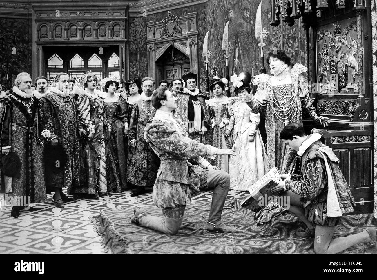 SARAH BERNHARDT (1844-1923). /nFrench actress. Bernhardt in the title ...