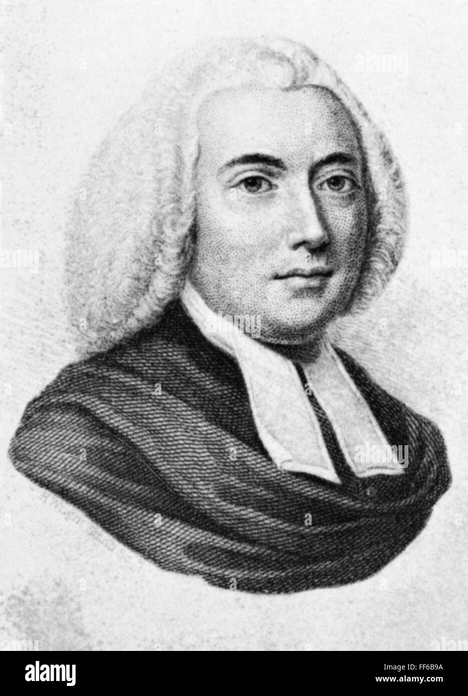 JONATHAN MAYHEW (1720-1766). /nAmerican colonial clergyman. Line ...