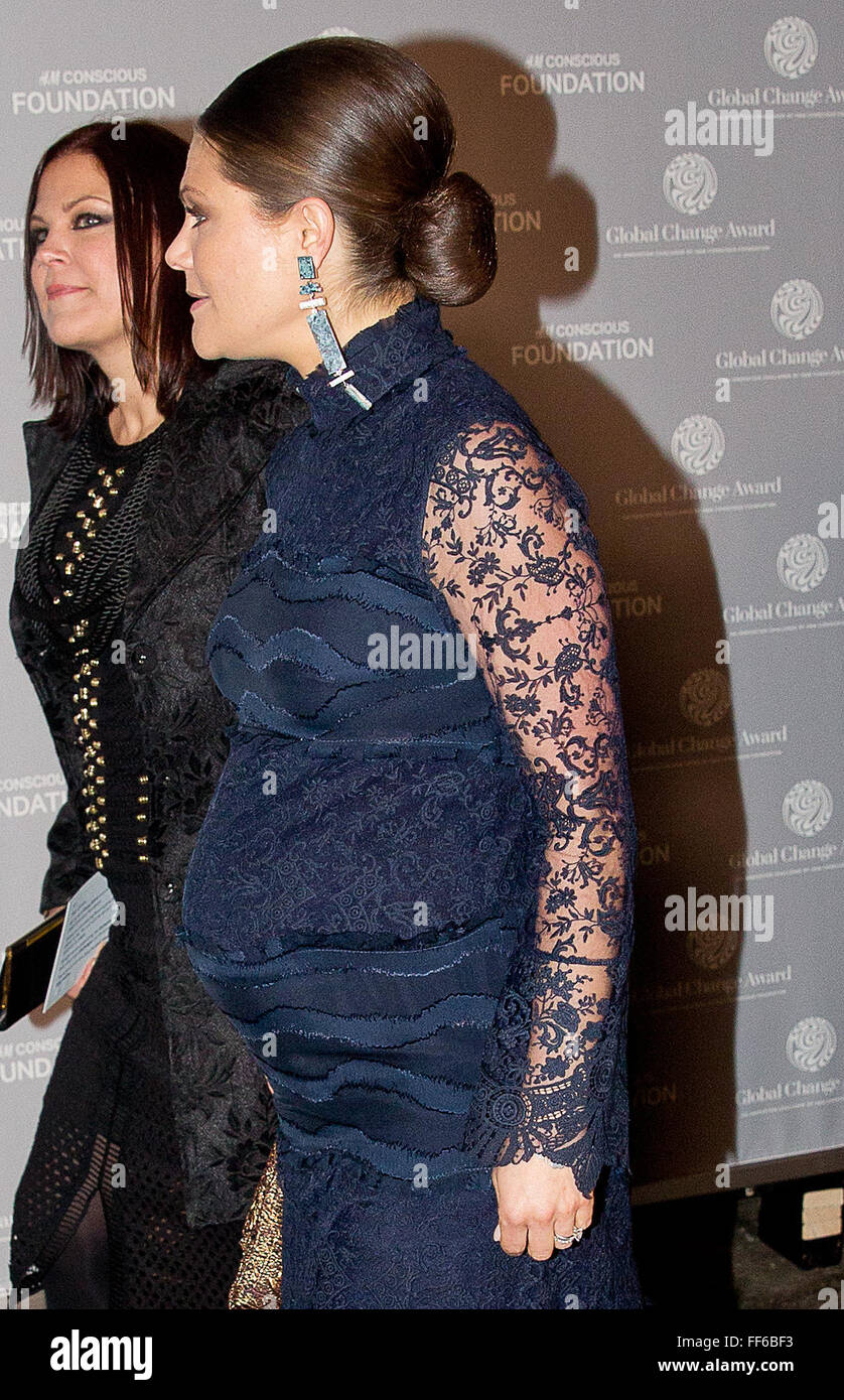 Stockhol, 10-02-2016 HRH Crown Princess Victoria HRH Crown Princess ...