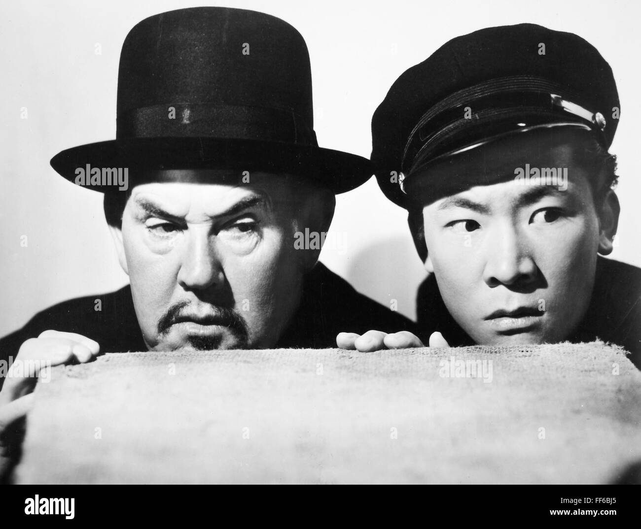 FILM: CHARLIE CHAN, 1941. /nSidney Toler as Charlie Chan (left) with ...