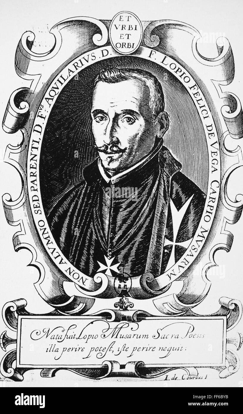 LOPE DE VEGA (1562-1635). /nSpanish dramatic poet and founder of the ...
