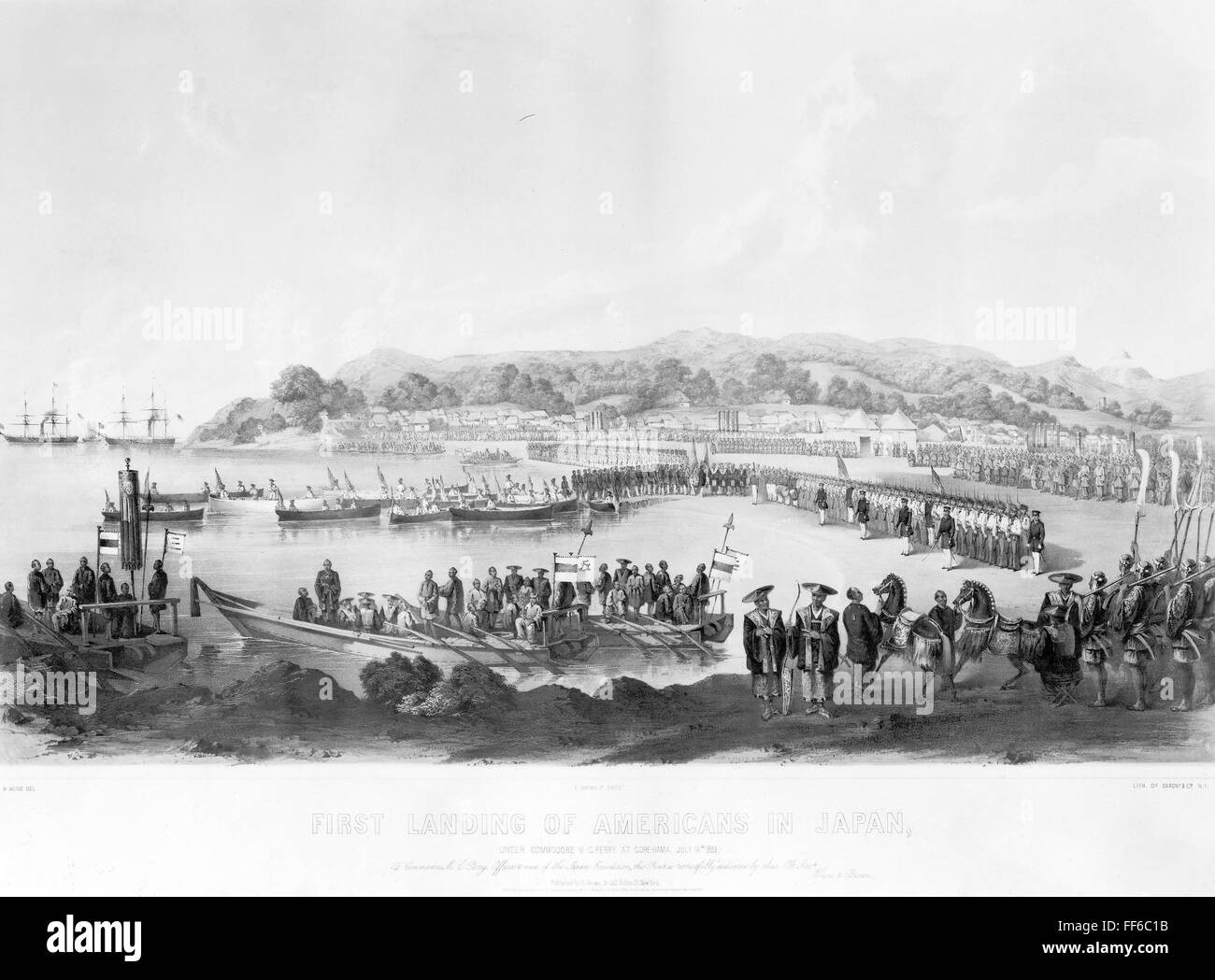 PERRY'S EXPEDITION TO JAPAN/nMatthew Calbraith Perry (1794-1858 ...