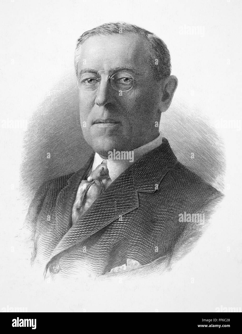 Woodrow Wilson 1856 1924 N28th President Of The United States