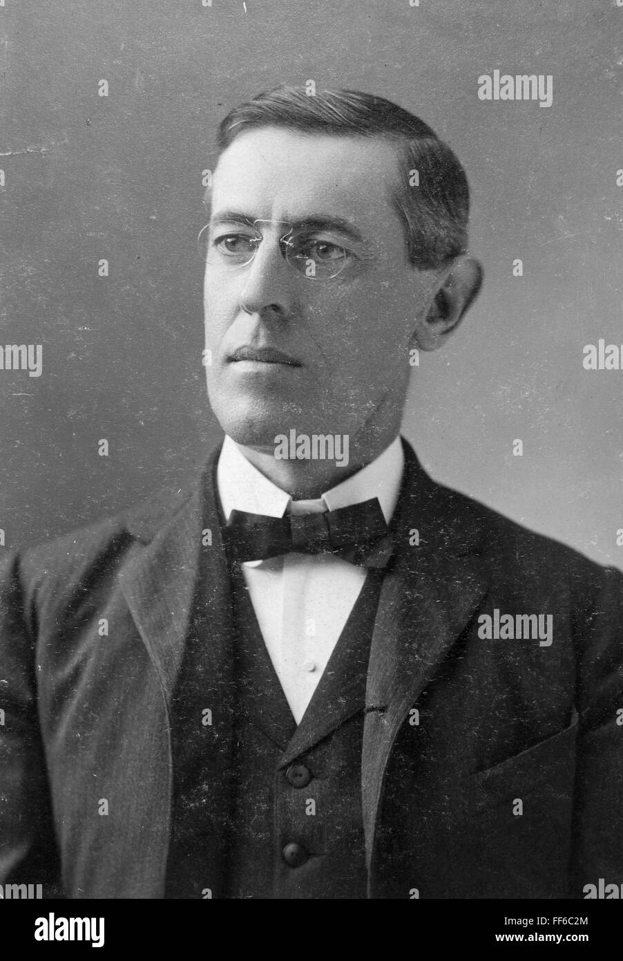 WOODROW WILSON (1856-1924). /n28th President of the United States ...
