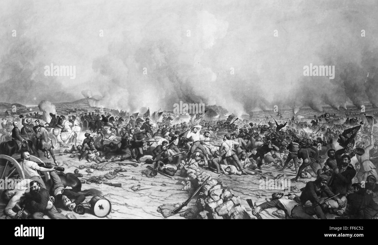 CIVIL WAR: GETTYSBURG. /nThe Battle of Gettysburg, 1-3 July 1863 ...