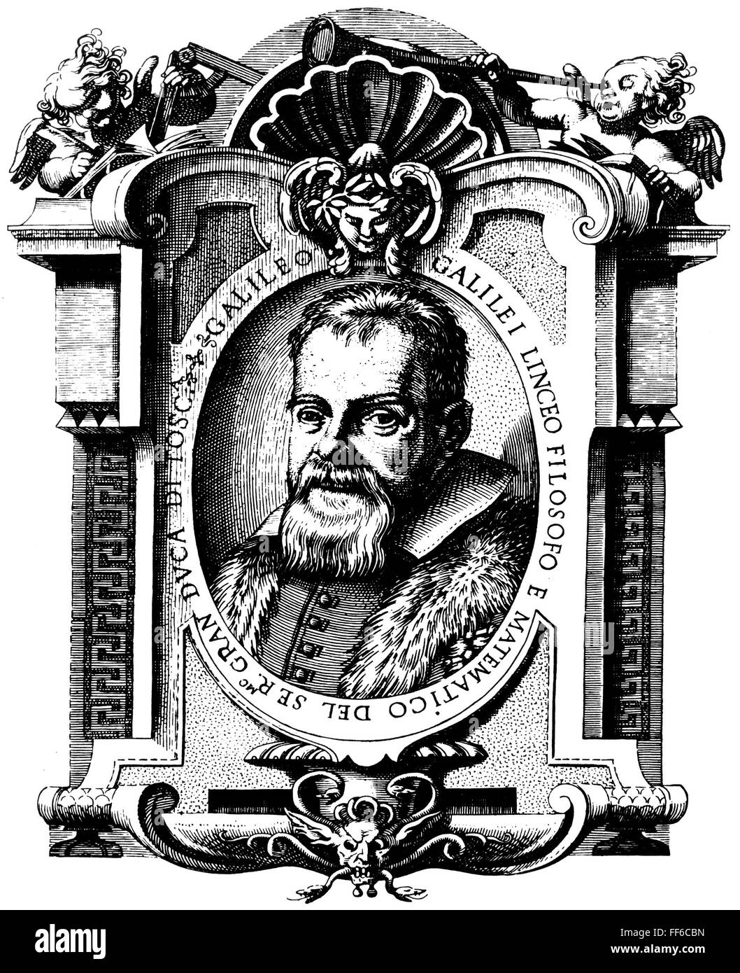 GALILEO GALILEI (1564-1642). /nItalian astronomer and physicist. Line ...