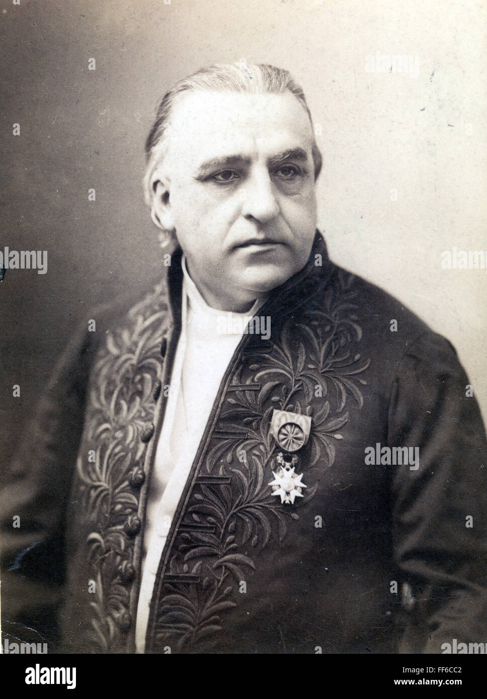 JEAN MARTIN CHARCOT /n(1825-1893). French neurologist, wearing the ...