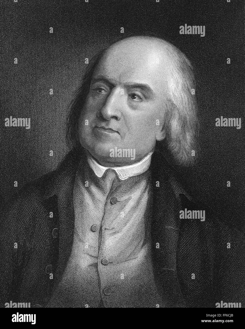JEREMY BENTHAM (1748-1832). /nEnglish jurist and philosopher. Line and ...