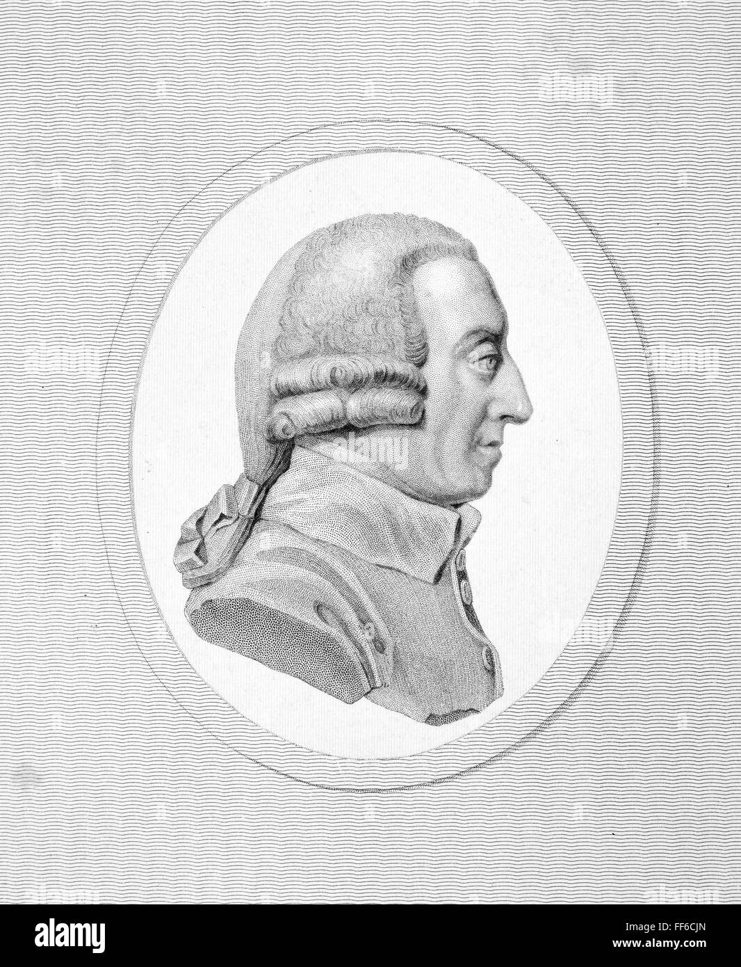 ADAM SMITH (1723-1790). /nScottish economist. Engraving after a ...
