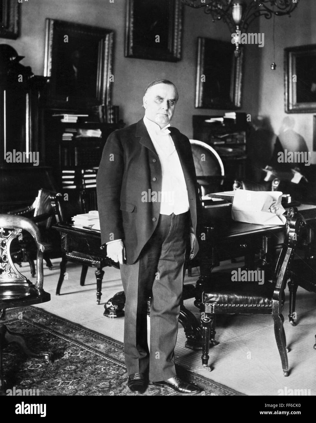 WILLIAM McKINLEY /n(1843-1901). 25th President of the United States ...
