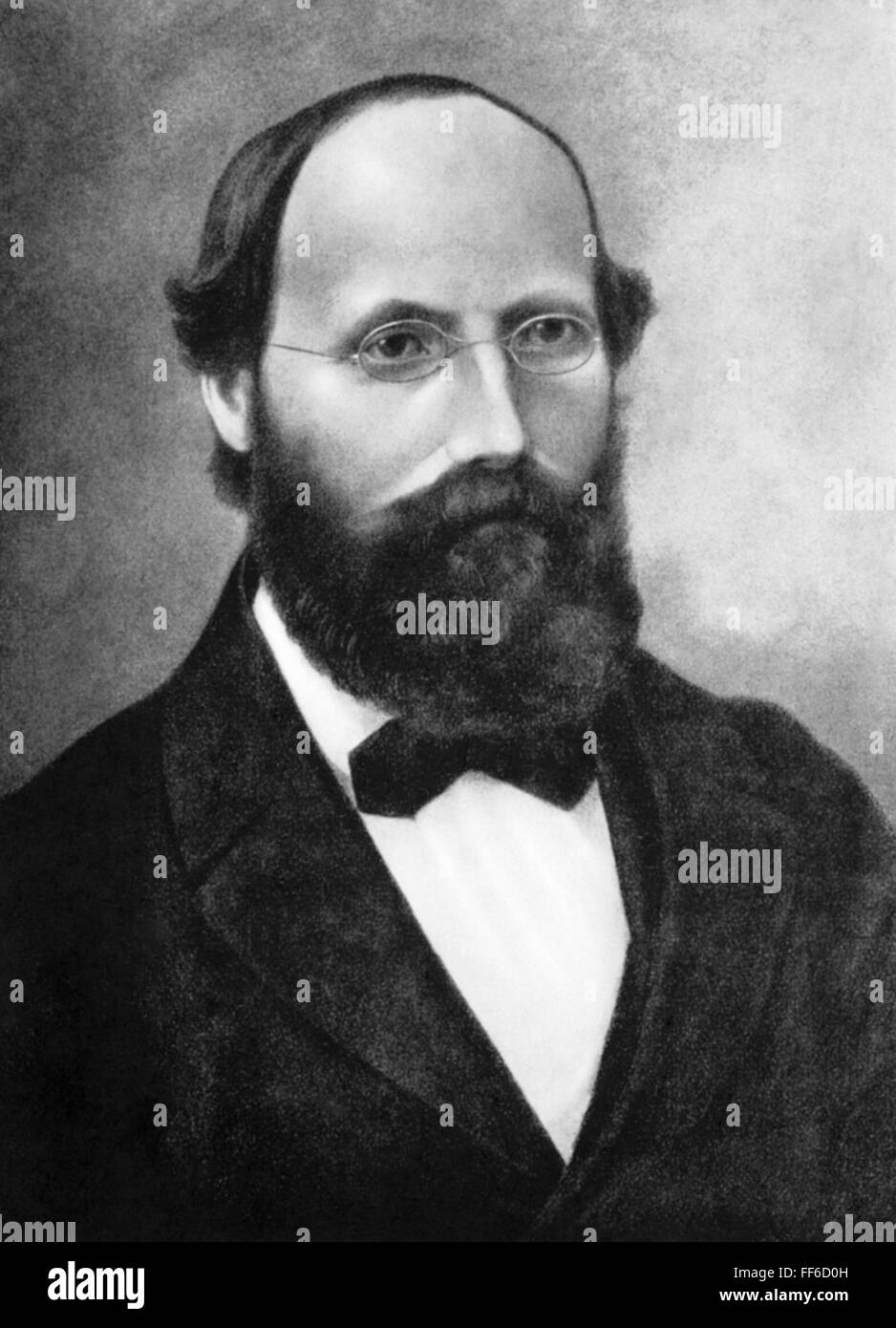 GEORG RIEMANN (1826-1866). /nGerman mathematician. Contemporary ...
