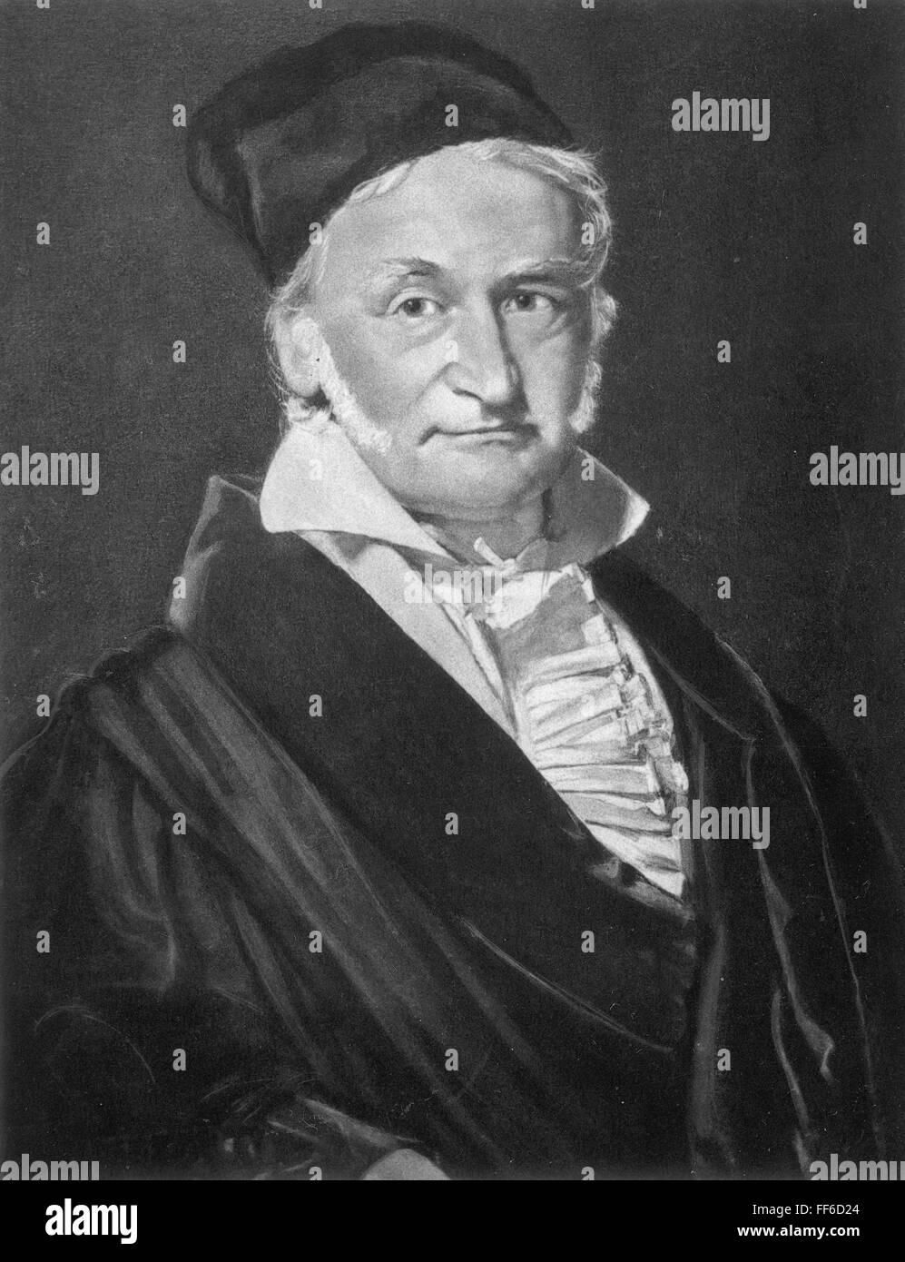KARL FRIEDRICH GAUSS /n(1777-1855). German mathematician and astronomer ...