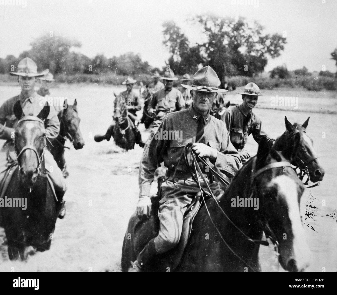 JOHN JOSEPH PERSHING /n(1860-1948). American army commander. Brigadier ...